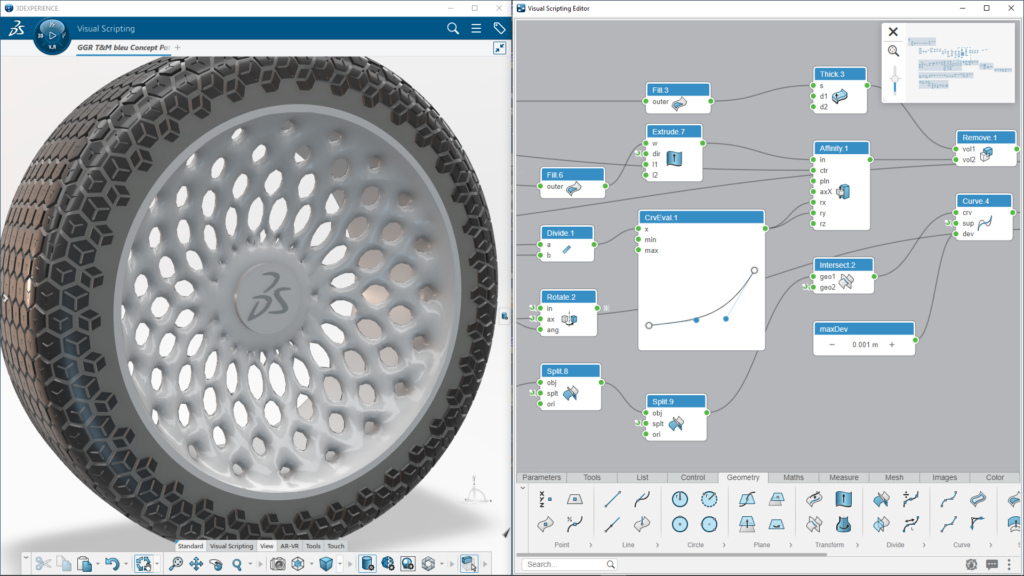 CATIA Design with Visual Scripting for Innovation and Optimizing ...